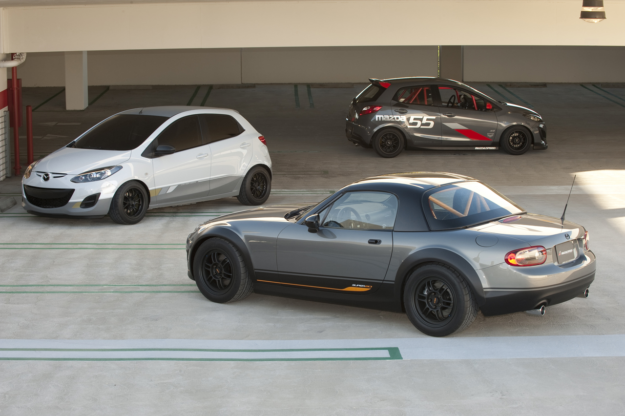 Mazda2 Street, Mazda2 Evil Track and Mazda MX-5 Super20 | The Blog of Cars